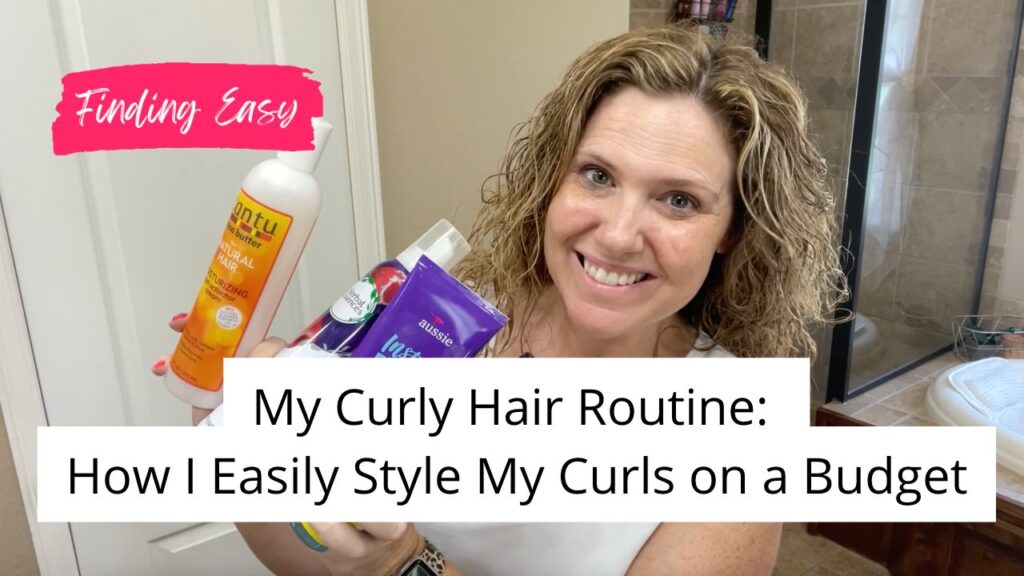 My Curly Hair Routine: How I Easily Style My Natural Curls on a Budget ...